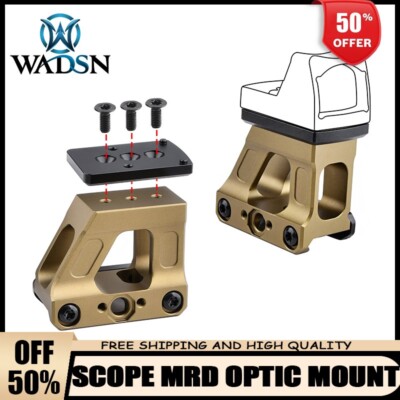 Tactical Metal Scope MRD Optic Mount For RMR Red Dot Sight Riser Base ...