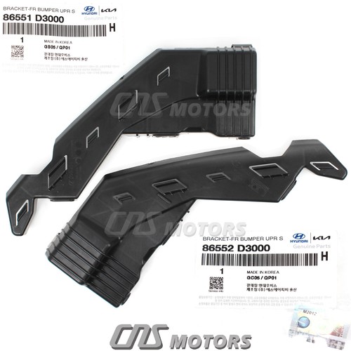 ⭐GENUINE⭐ Front Bumper Brackets LEFT & RIGHT for 16-21 Hyundai Tucson ...