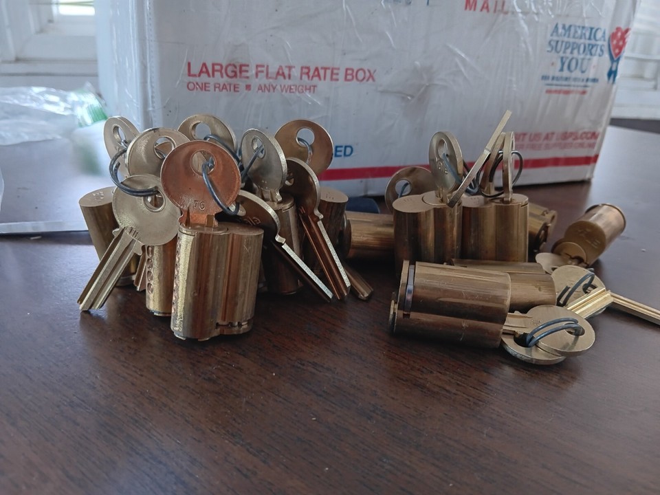 yale 1210 LFIC core ka or mk. OR "0" bitted | eBay