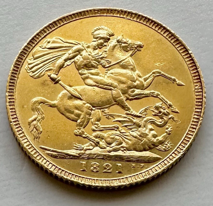 1821 Sovereign - George IV British Gold Coin*437 | eBay UK