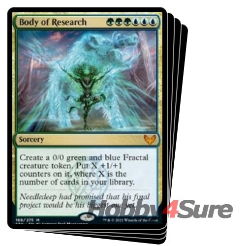 Body Of Research X4 M/NM Magic: The Gathering MTG Strixhaven: School Of ...