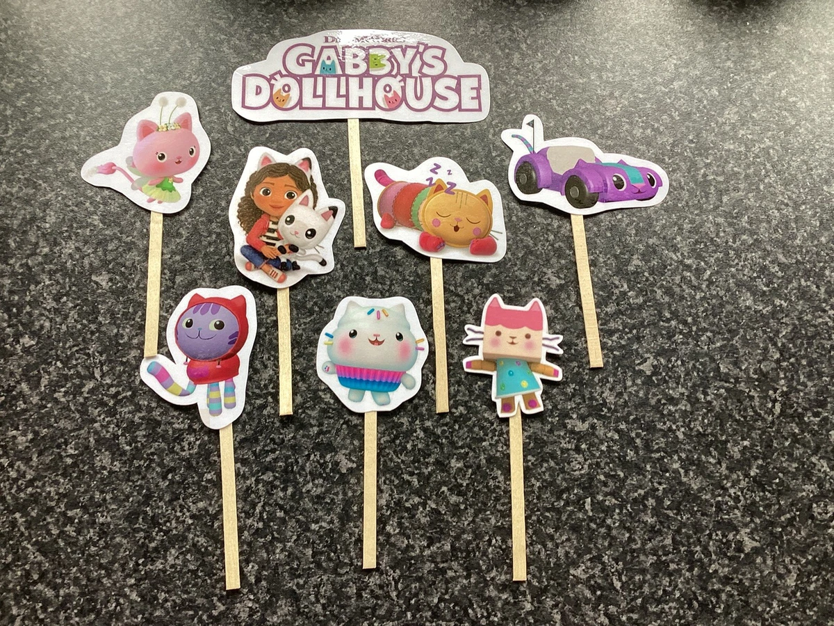 Gabbys Dollhouse Cupcake Toppers Birthday Cake Topper 48 Off