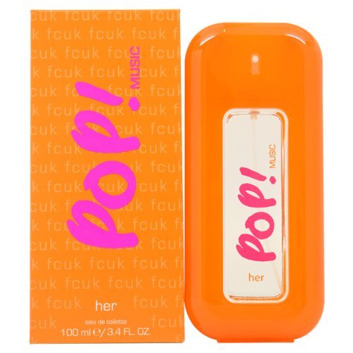 FRENCH CONNECTION FCUK POP MUSIC FOR HER 100ML EDT SPRAY BRAND NEW ...