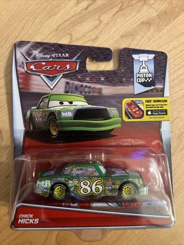 DISNEY PIXAR CARS 2014 PISTON CUP GREEN HTB #86 CHICK HICKS Mattel | eBay