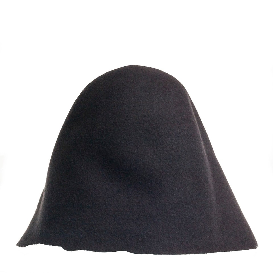 Wool felt cone hood body woolfelt millinery block base hat fascinators ...