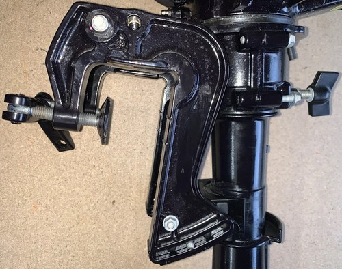 Transom Clamp Bracket & Thumb Screws 2.5HP 3.5HP Tohatsu MFS2.5B MFS3.5 ...