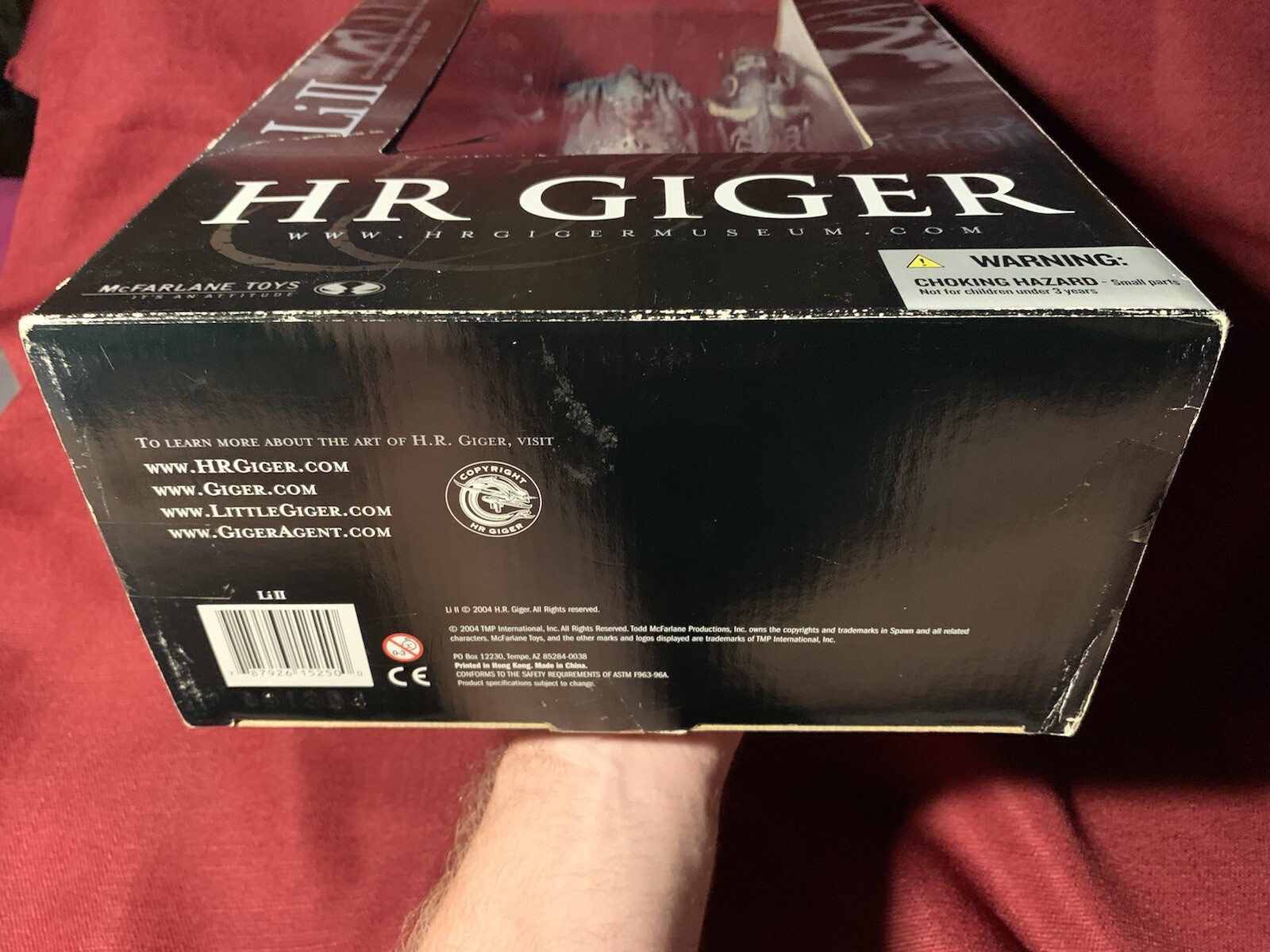 HR GIGER Li II McFarlane Toys 3D Sculpture Alien 2004 OPENED | eBay