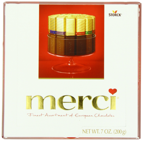 Merci Finest Assortment of European Chocolates - 7 oz for sale online ...