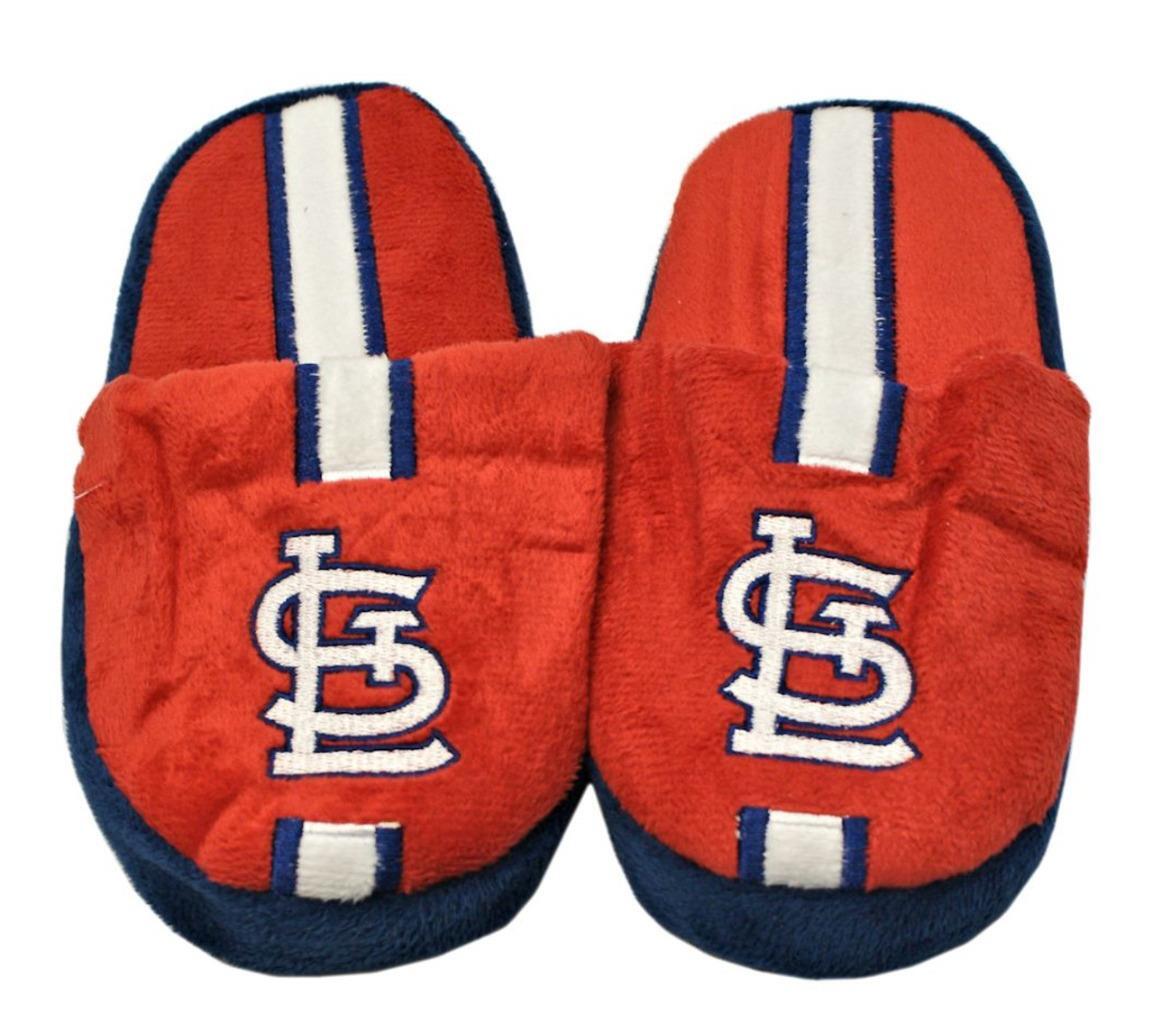 St Louis Cardinals Size Large Youth Stripe Slide Slippers [NEW] MLB ...