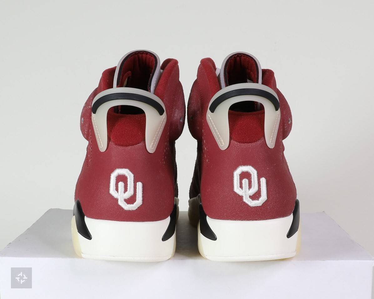 NEW Nike Air Jordan VI (6) Oklahoma Sooners Player Exclusive Shoes Men ...