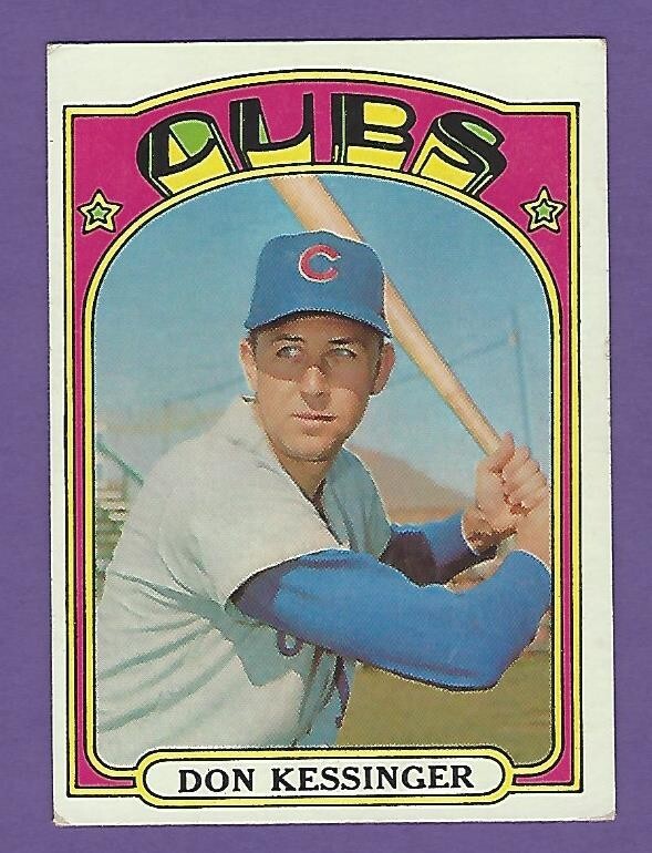 1972 Topps - #145 Don Kessinger - Chicago Cubs - Ex+ | eBay