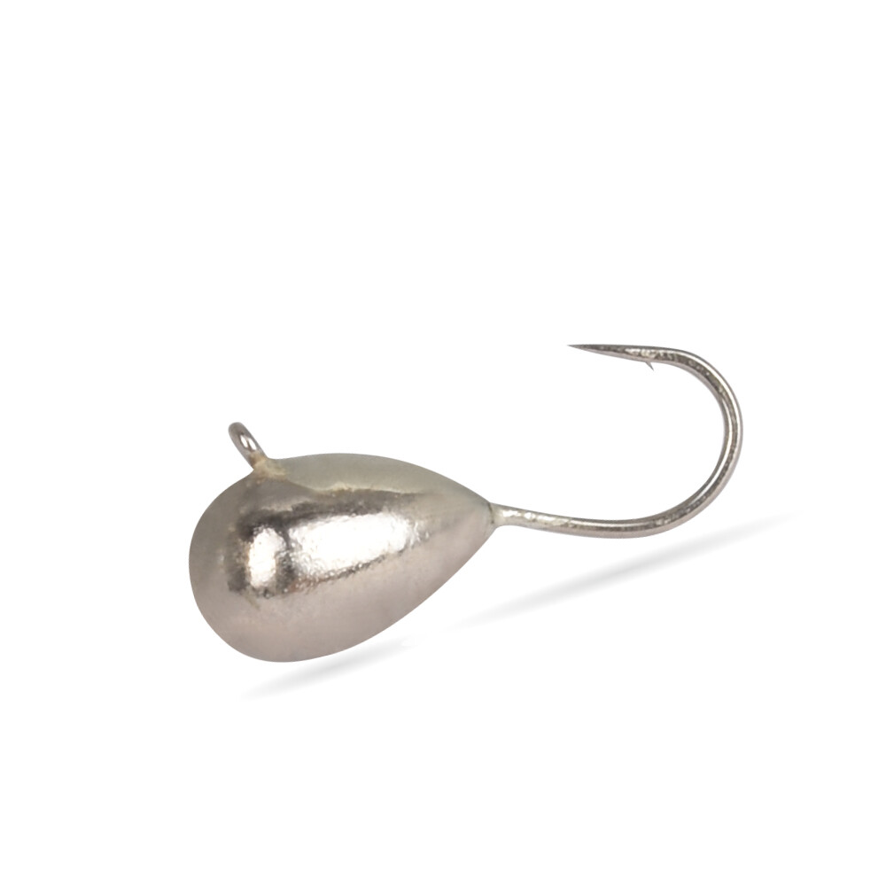 MUUNN Tungsten Ice Fishing Jigs Unpainted Tungsten Jigs 10Pcs - Select ...