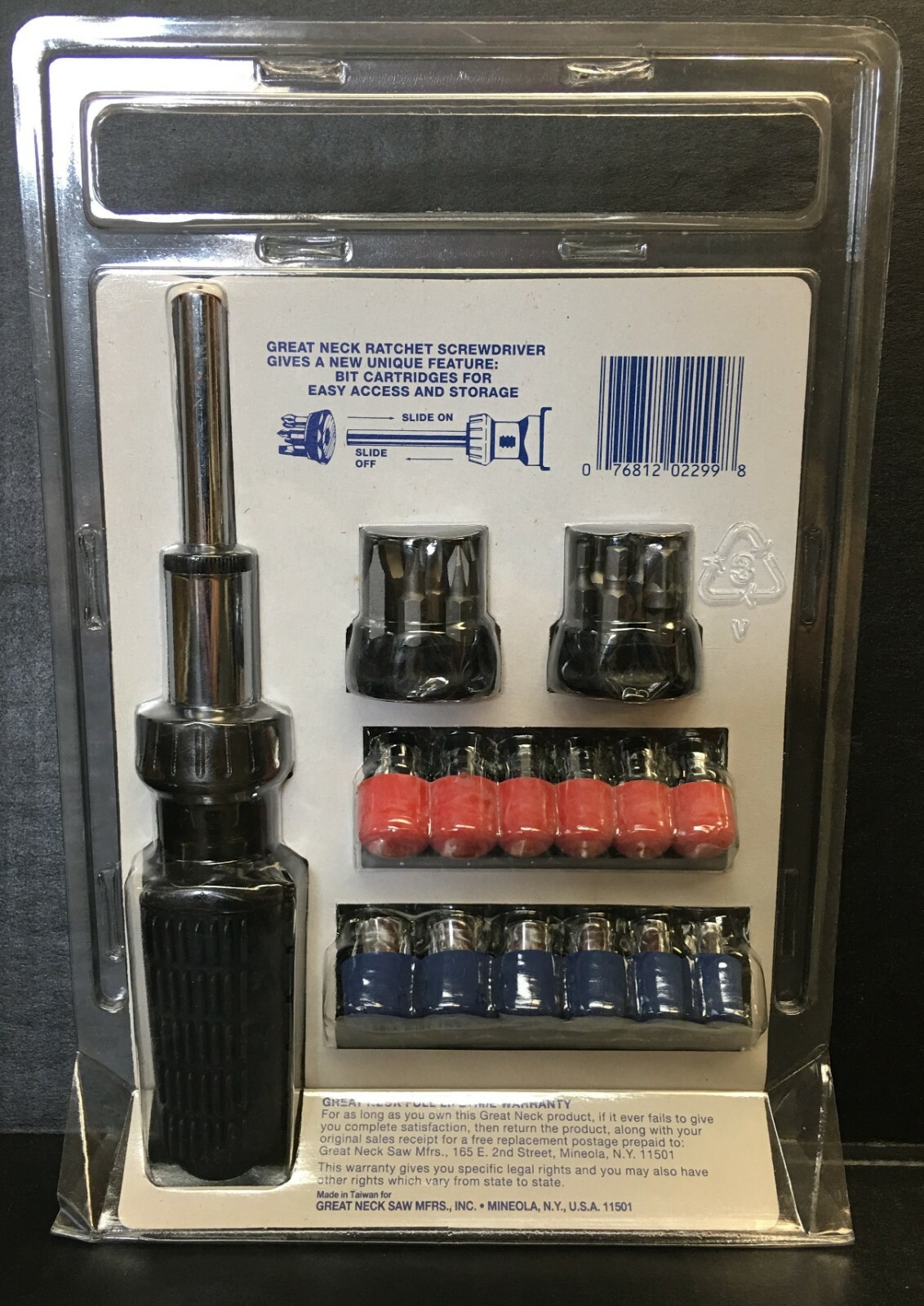 Great Neck 29 Piece Ratchet Screwdriver Set with Bits & Sockets - Brand ...