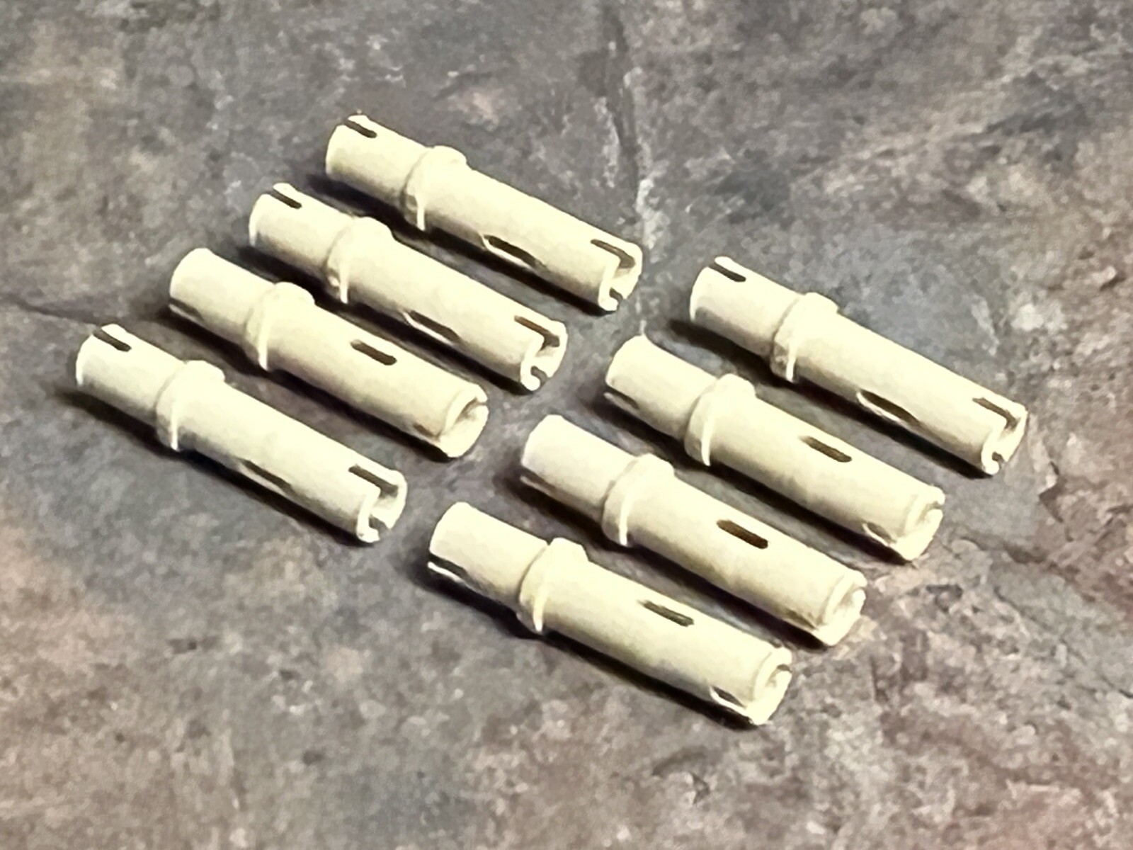 4+Tan+Lego+Technic+Pins+Long+Without+Friction+Connectors+Pegs+NXT+32556 ...