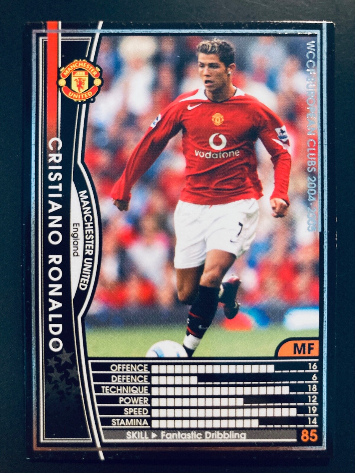 Cristiano Ronaldo Manchester United 2004