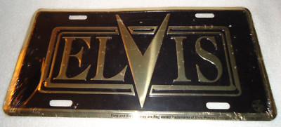 ELVIS PRESLEY LICENSE PLATE NEW IN SEALED PACKAGE | eBay