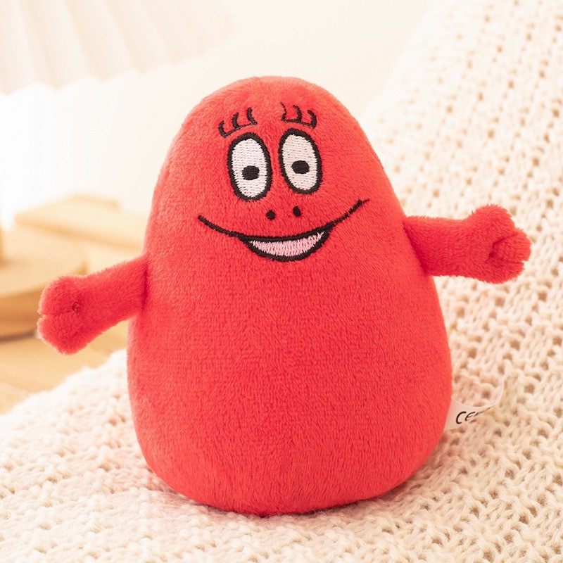 Barbapapa Plush Toy - Red Barbabravo Stuffed Animal Xmas Gift | eBay