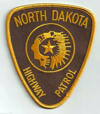 NORTH DAKOTA HIGHWAY PATROL - SHOULDER PATCH - IRON OR SEW-ON PATCH | eBay