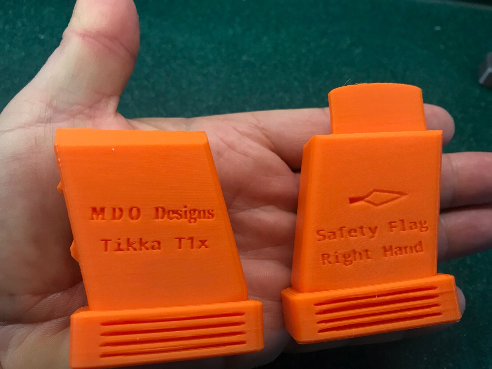 Tikka T1x Rimfire Single Shot Magazine / Safety Flag Adapter .22 LR .17 ...