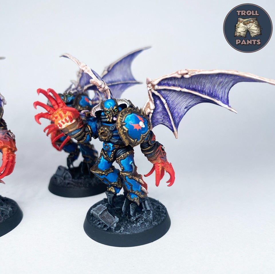 Warhammer 40k - Night Lords - Chaos Space Marines - 5 Warp Talons | eBay