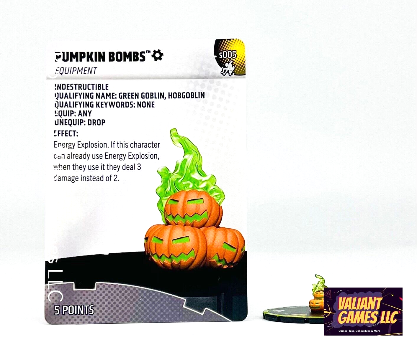 Marvel Heroclix Pumpkin Bombs #s005 w/ Card Spider-Man Beyond Amazing Set | eBay