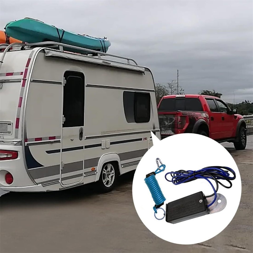 4Ft Trailer Breakaway Switch Trailer Break Control Kit Electric Brake ...