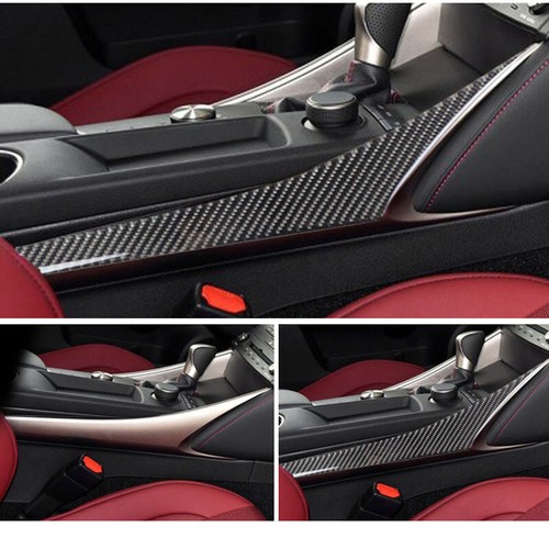 Carbon Fiber Parts Side Center Console Cover Trim Fit For Lexus IS250 ...