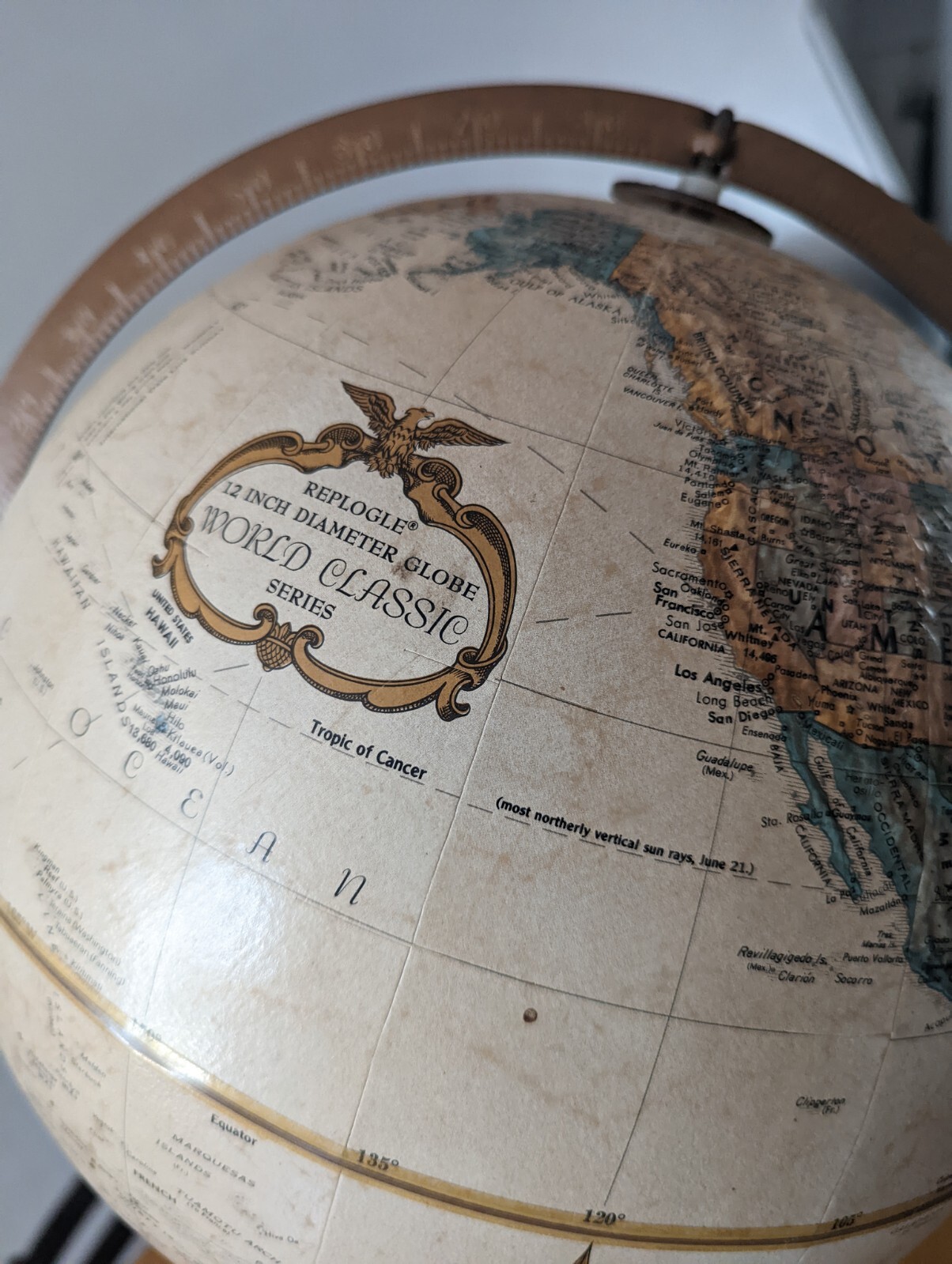 Replogle 12 Inch Globe World Classic Series Genuine Hardwood Md. U.S.A. | eBay