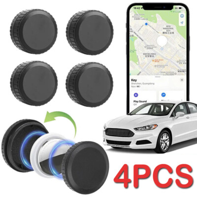 4Pack For Airtag GPS Tracker Case for Vehicles for Apple Air Tag Car ...