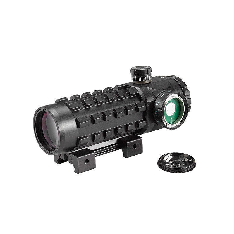 3X28 Green Red Dot Cross Sight Scope Optics Riflescope Fits 11mm 20mm ...