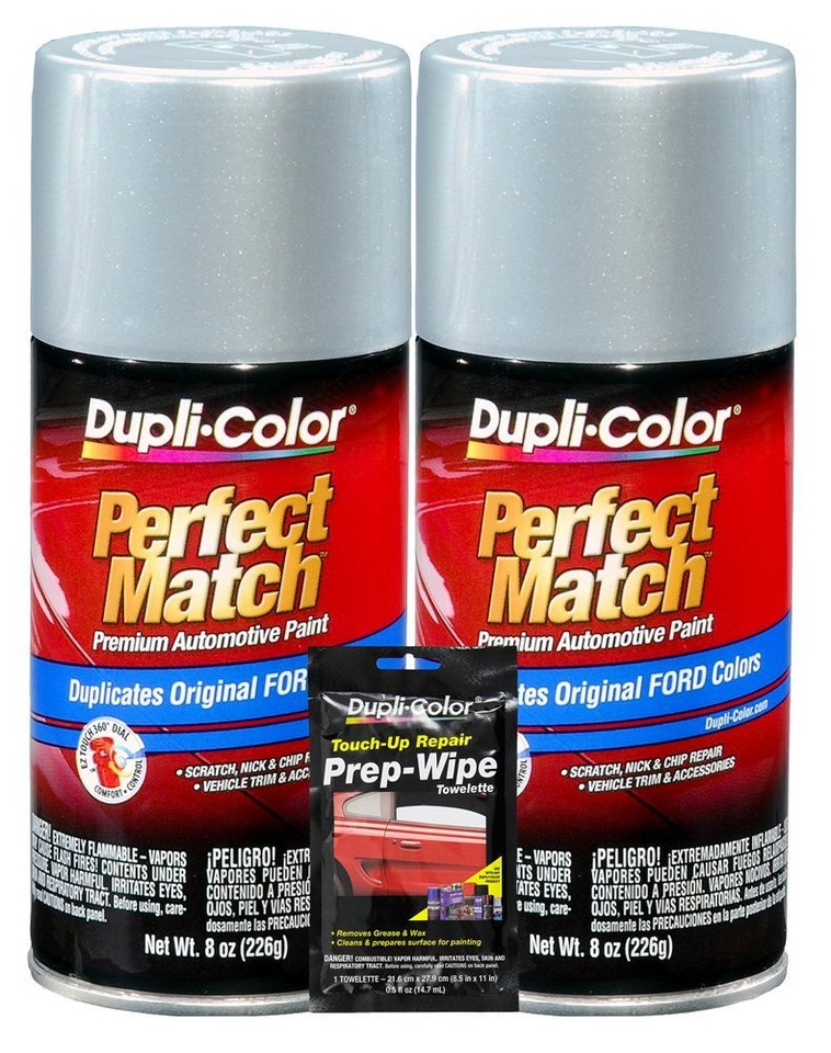 Dupli-Color Silver Metallic Exact-Match Automotive Paint For Ford ...