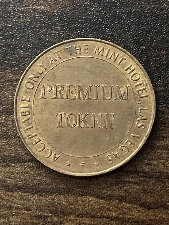 The Mint Hotel Casino Premium Token Las Vegas Vintage Rare Token Coin ...
