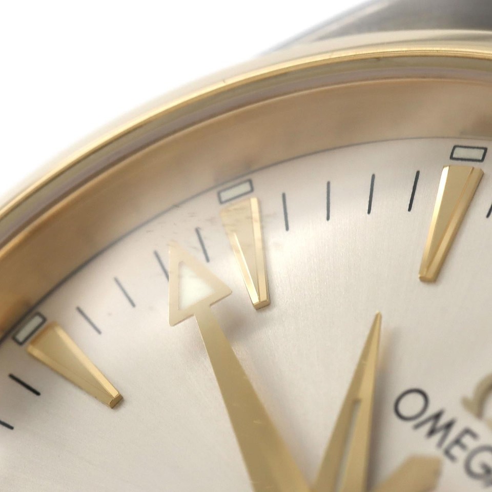 Authentic OMEGA Seamaster Aqua Terra Gold & Steel 2317.30 SSxYG Quartz ...