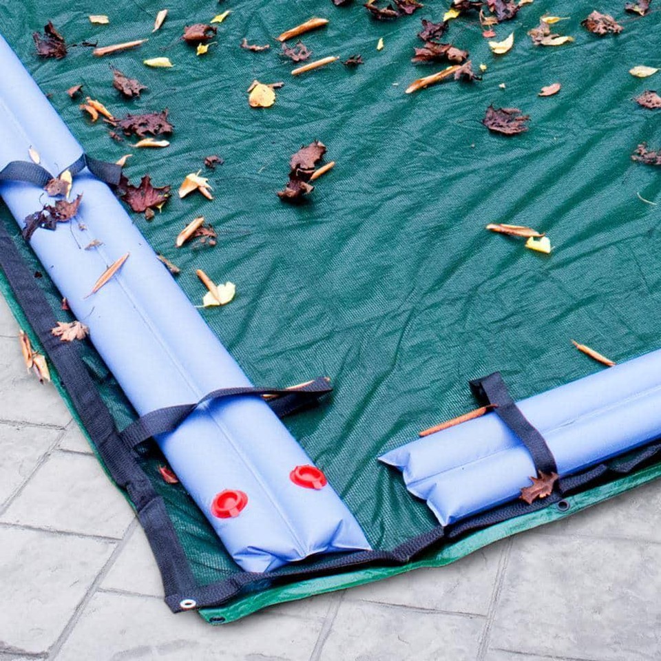 Robelle 32-ft x 16-ft In Ground Pool Leaf Cover Rectangular ...
