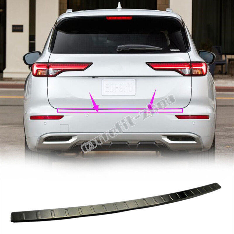 For 2022 2023 Mitsubishi Outlander Rear Bumper Protector Guard Sill ...