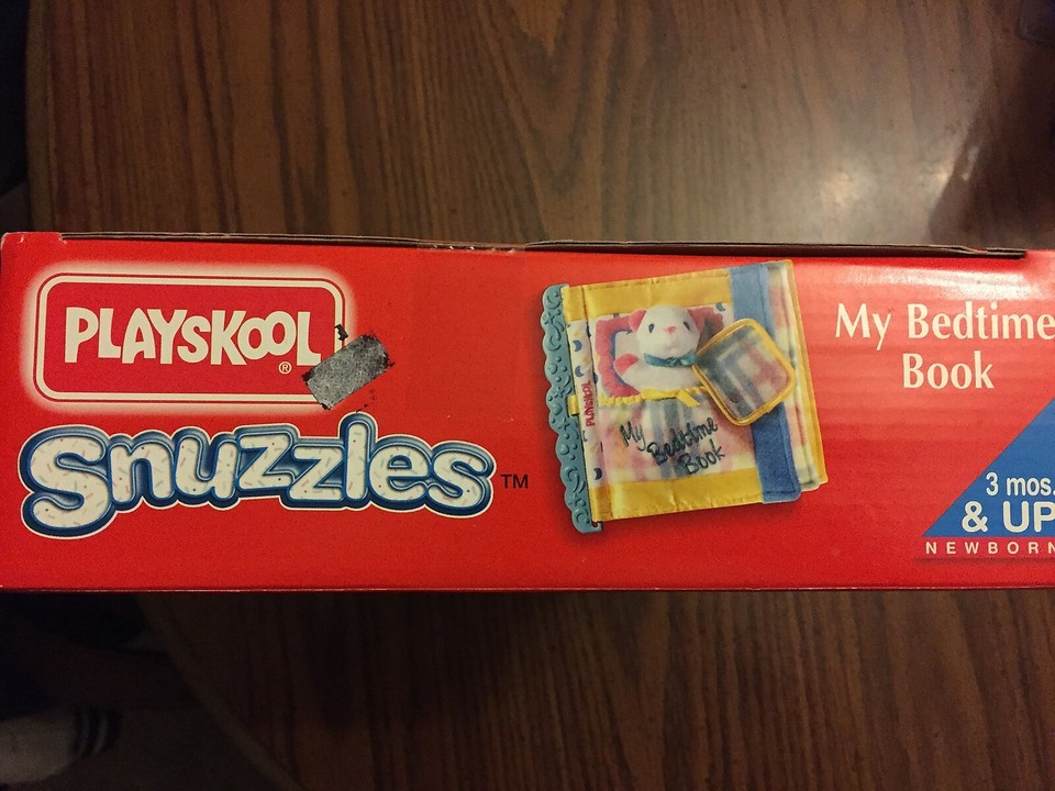 Snuzzles My Bedtime Book Unopened Vintage VTG 1996 Playskool Rare 90's ...