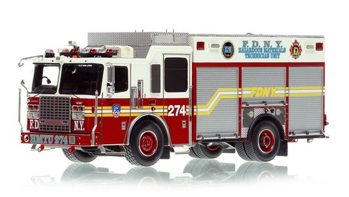1/50 Fire Replicas FDNY 2015 Ferrara HMTU 274 Haz-Mat Queens FR149-274 ...
