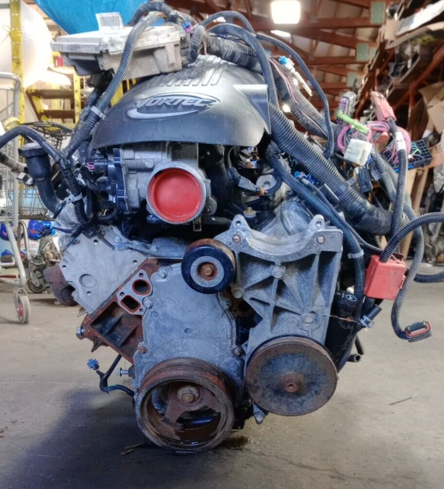 2003-2004 Chevrolet Avalanche 1500 5.3L Complete Engine Assembly W ...