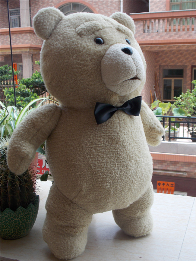New Ted 2 Movie TED the Bear Black Bow Tie PLUSH Doll Soft Toy 18" Cute ...
