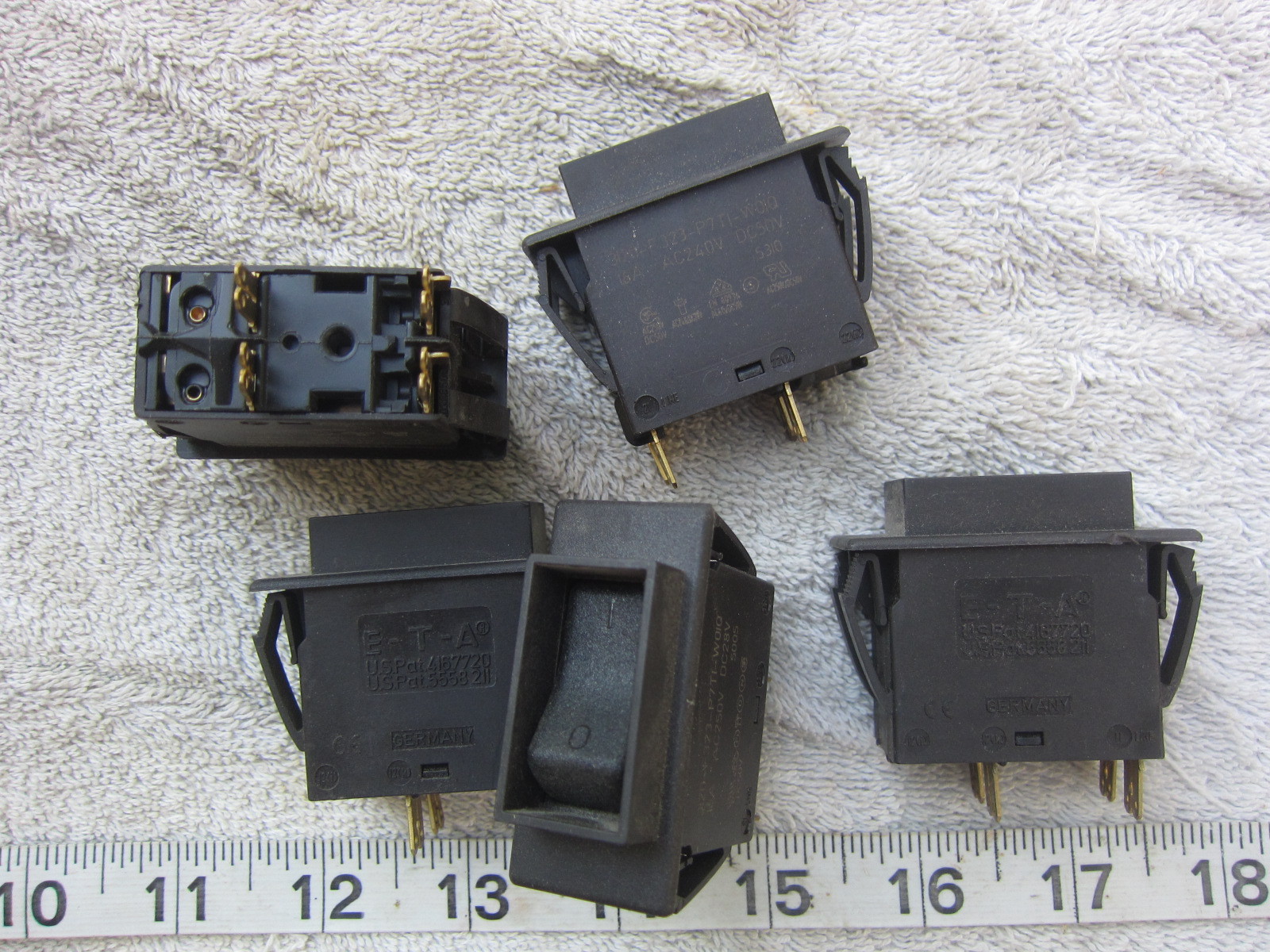 Studio Eta 3120-f323-p7t1-w01d 10a 250v Rocker Switch for sale online ...