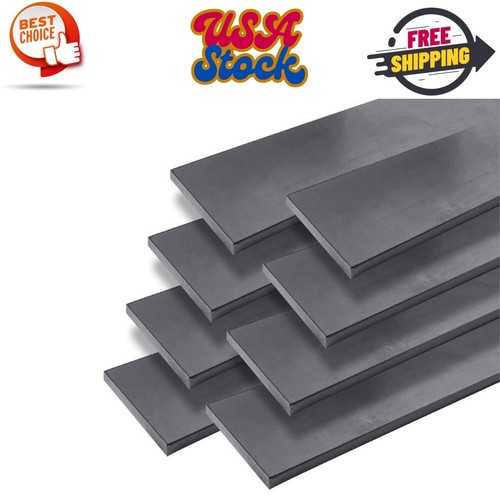 8 Pack 12"x1.5"x0.12" 1095 Steel Flat Stock with Strict Quality ...