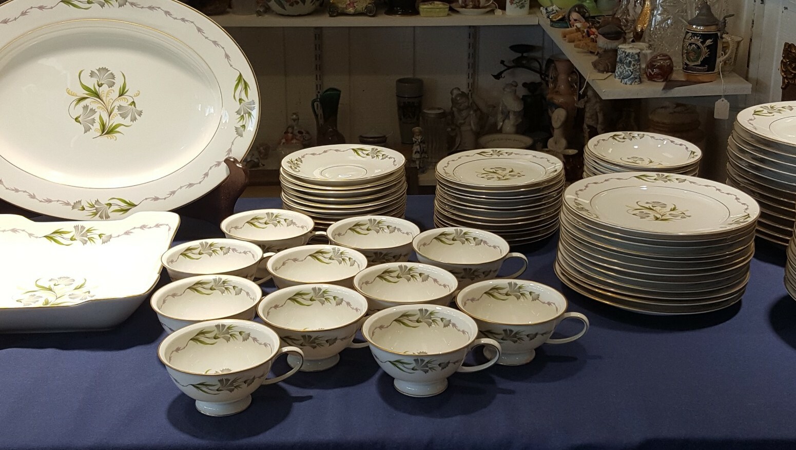Rosenthal Selb Germany WINIFRED FANTASIA Pattern 90 Pc Dinner Service ...