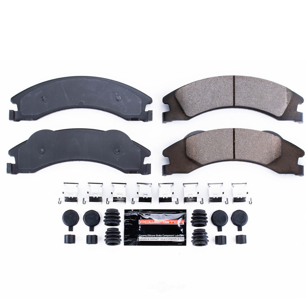 PowerStop Z231329 Disc Pads and Brake Shoes - Disc Brake Pad Set, Rear ...