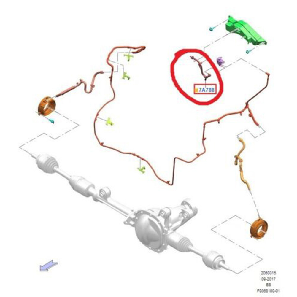 Auto Hub Lock Vacuum Line Tube Check Valve For Ford F-150 Expedition ...