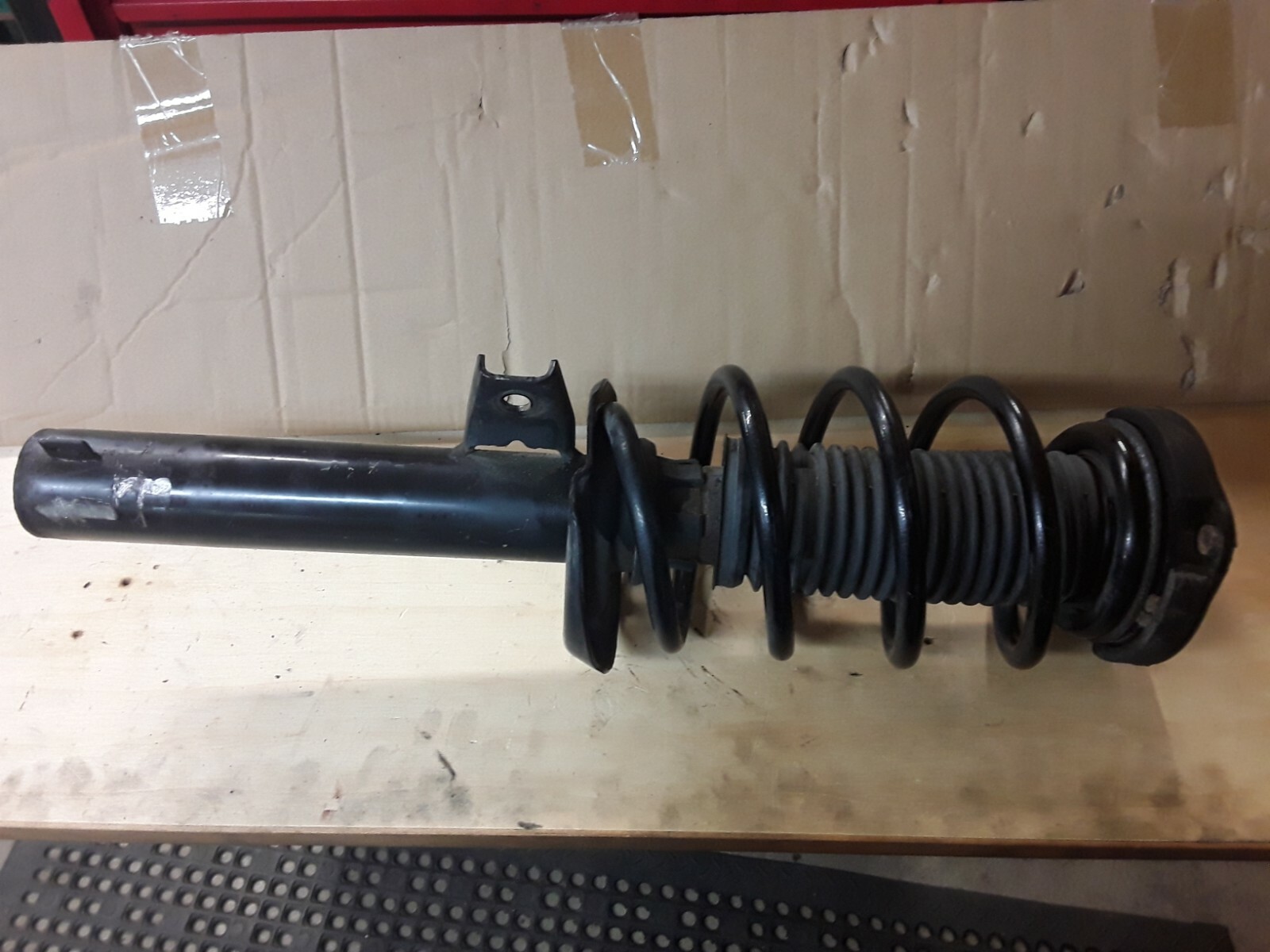 Genuine Volkswagen Front Shock Absorber With Coil Spring OEM 5N0412021 ...