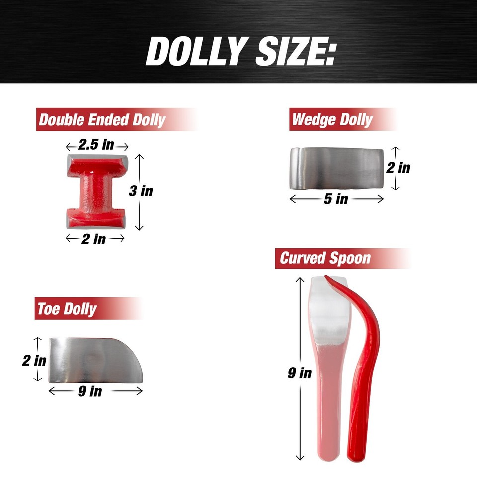 6PCS Panel Beaters Multifunctional Hammer Kit Dent Repair Tools Set | eBay