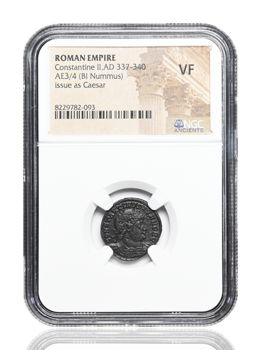 ROMAN EMPIRE. Constantine II, AD 337-340. Æ3/4, Soldiers, NGC VF | eBay