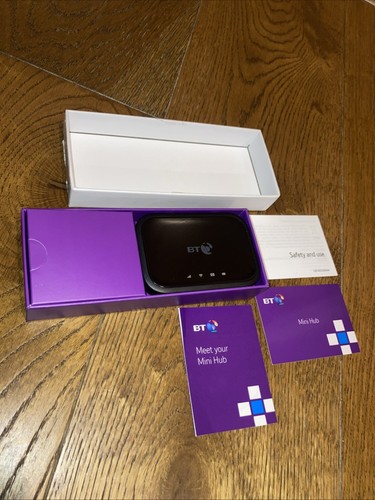 BT 4G Wi-Fi Mini Hub Plus Black BT70 4G Mobile Broadband Wireless ...