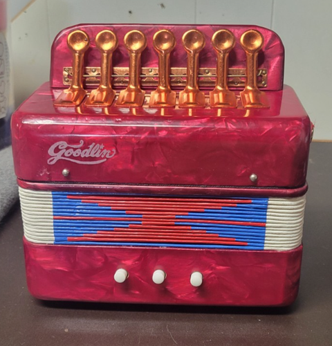 Goodlin Red Childs Midget Accordion GL102 READ | eBay