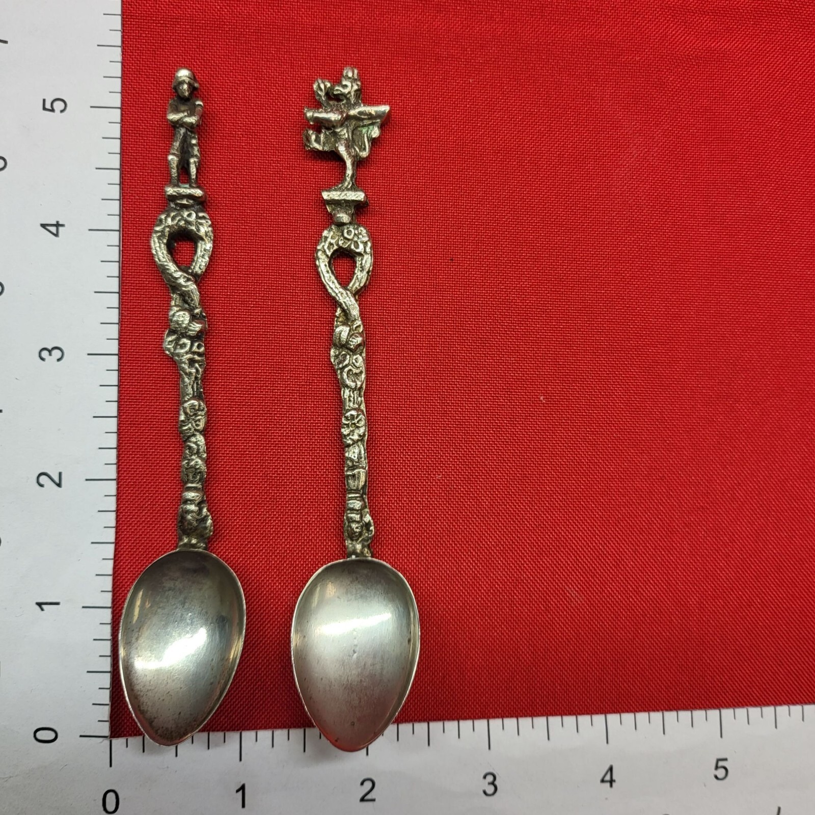 Antique Italian Renaissance Style Figural Demitasse Spoon Figures Lot ...